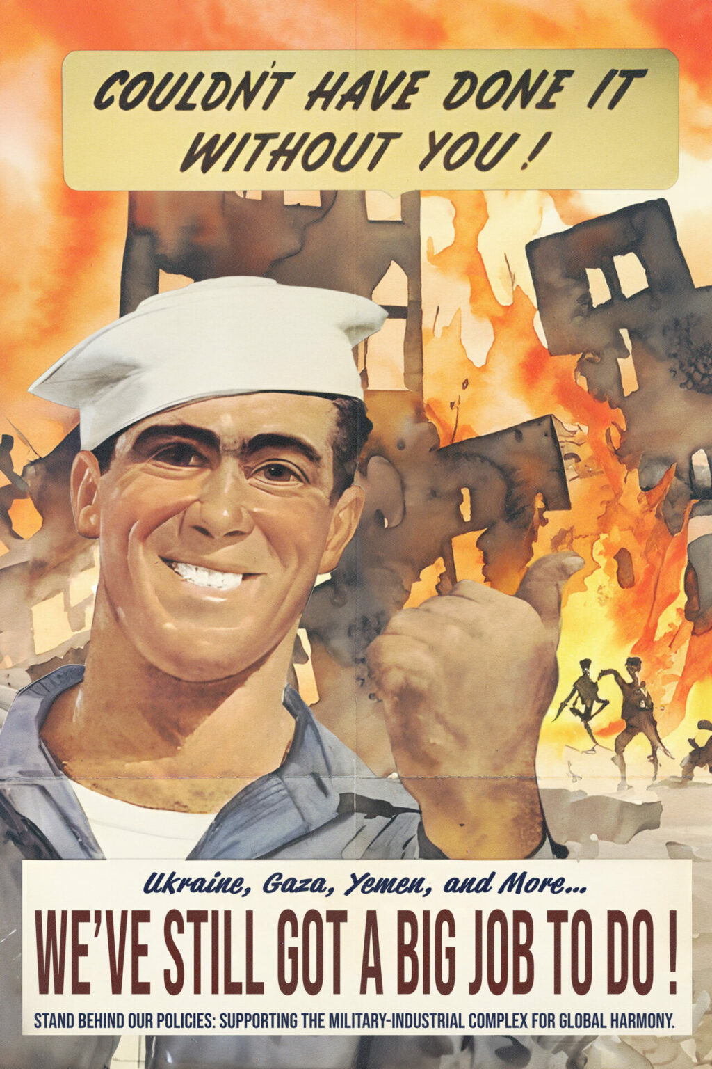 “Rest In PeaceKeeping” WW3 Propaganda – Francesco Tortorella Studio