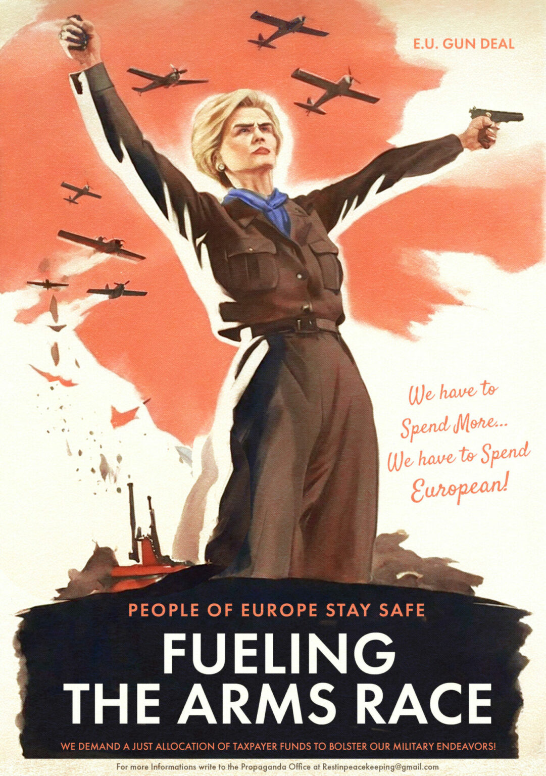 “Rest In PeaceKeeping” WW3 Propaganda – Francesco Tortorella Studio